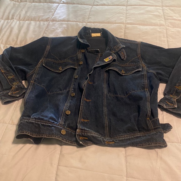 gasoline | Jackets & Coats | Vintage Jean Jacket | Poshmark